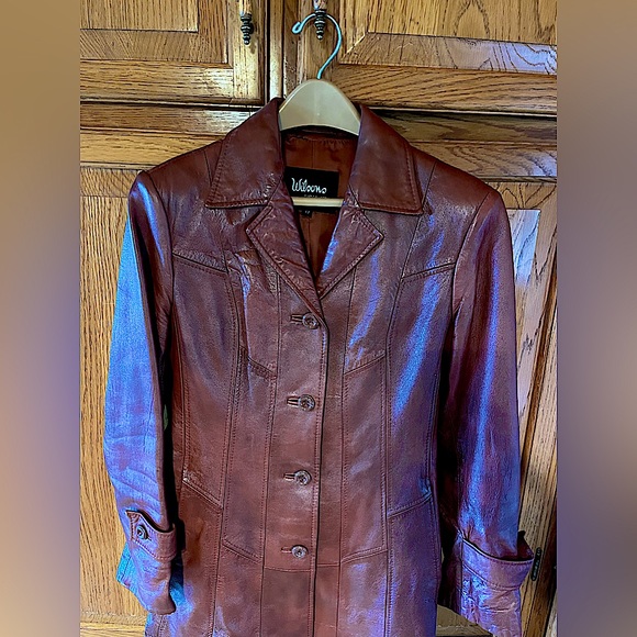 Wilsons Leather | Jackets & Coats | Vintage Wilsons Leather Coat 97s ...